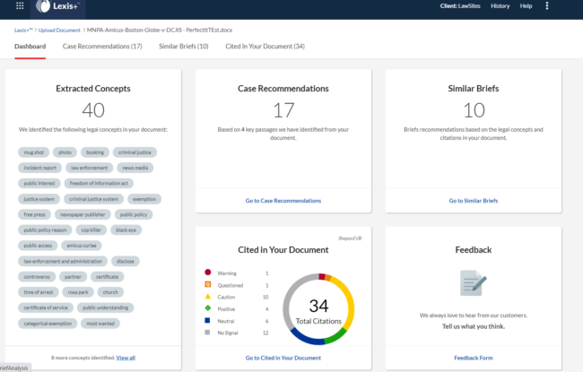 Hands On with Lexis+, New Premium Research Service from LexisNexis – LLRX